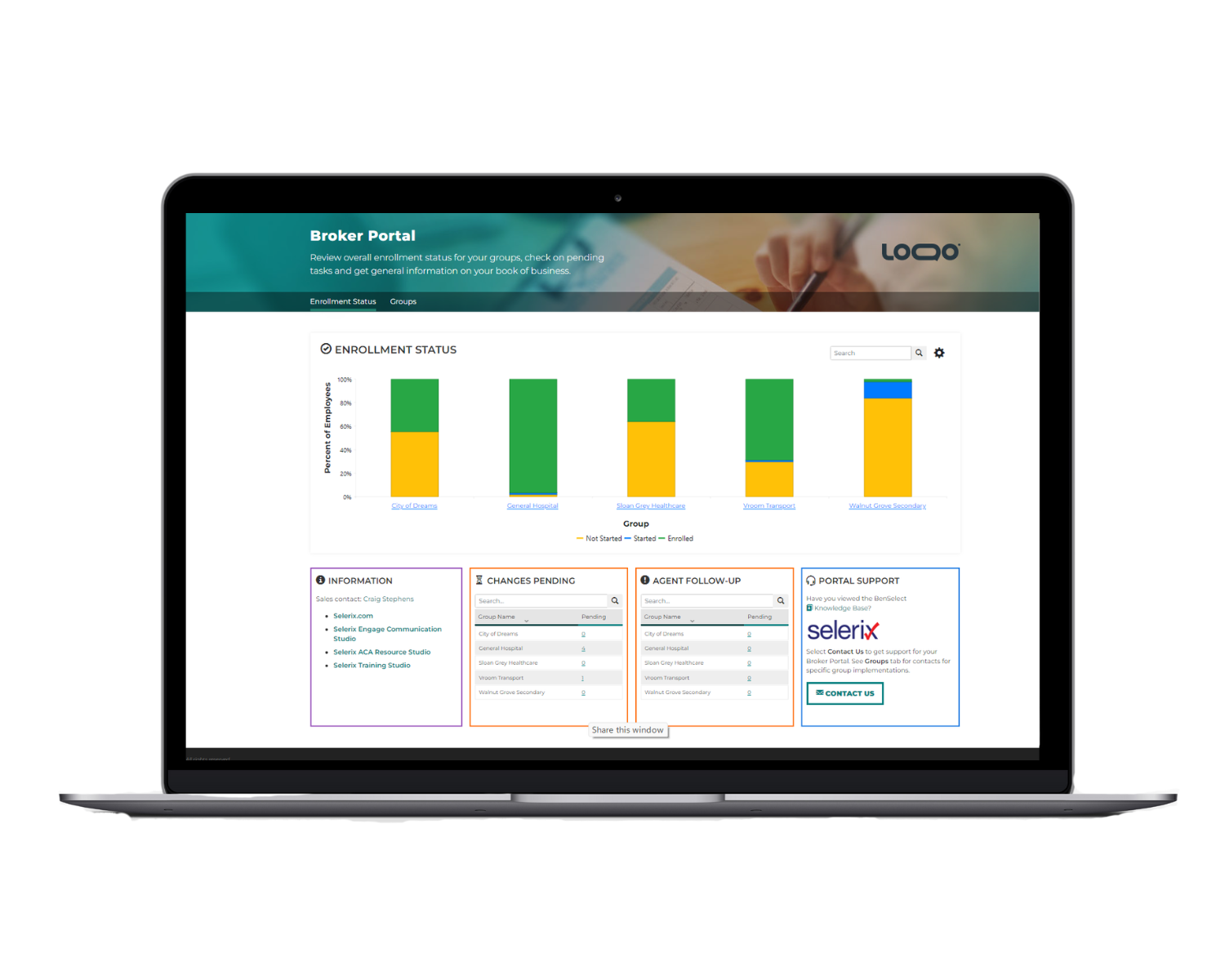 New Selerix Broker Portal Gives Benefits Brokers Rich, One-stop Insight ...