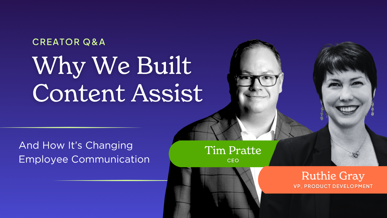 Creator Q&A: Why We Built Content Assist — and How It’s Changing ...